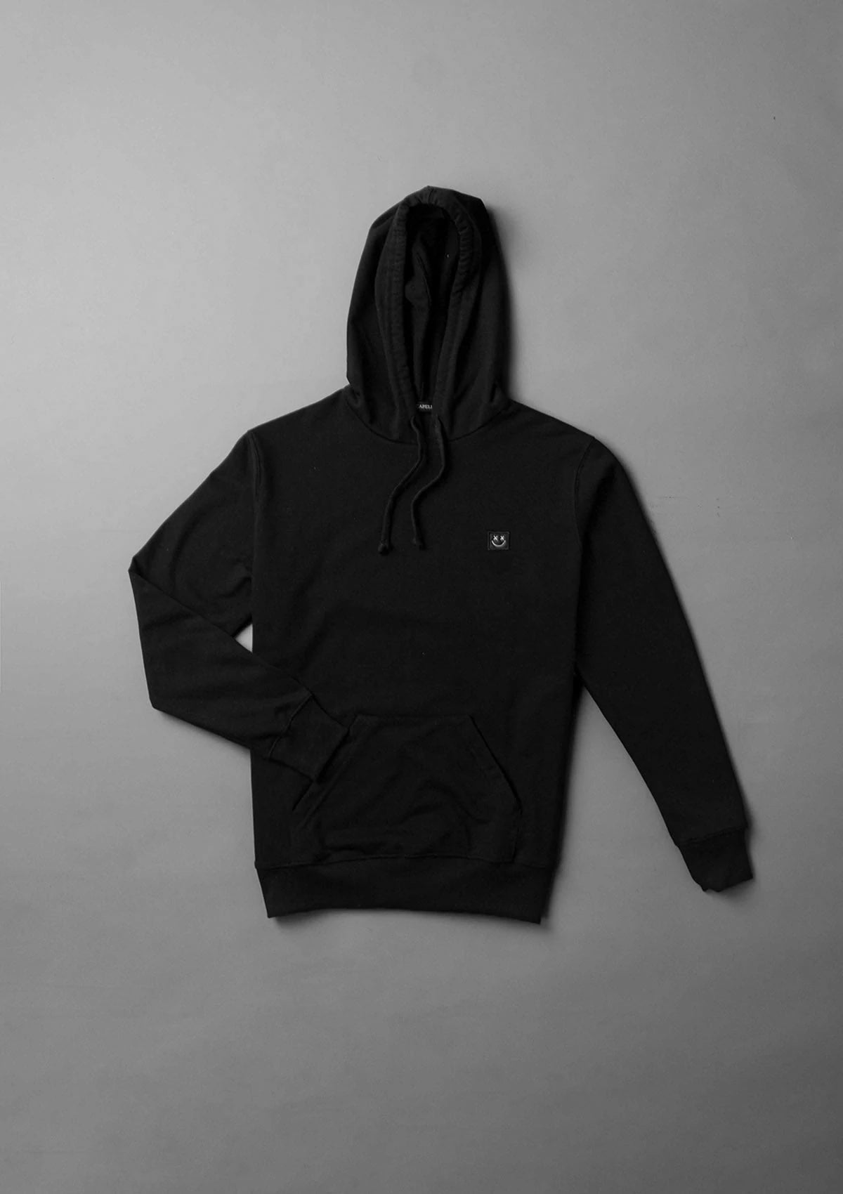 Smiley Patch Hoodie – Acapella Chile